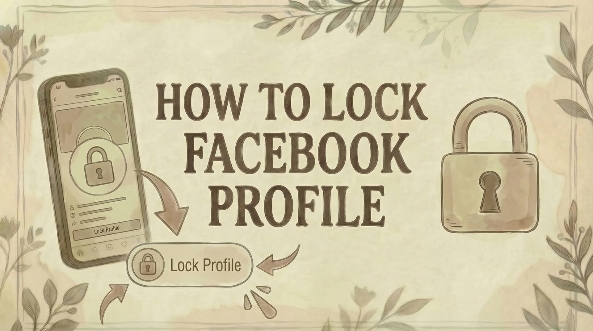How to Lock Facebook Account (Profile Lock Guide 2026) | Genviral