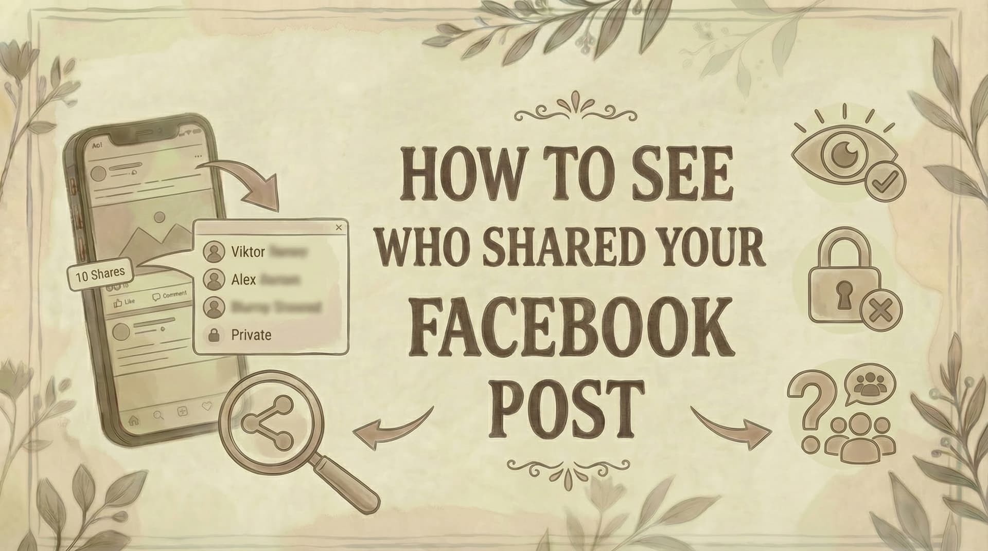 How to See Who Shared My Post on Facebook (2026 Guide) | Genviral
